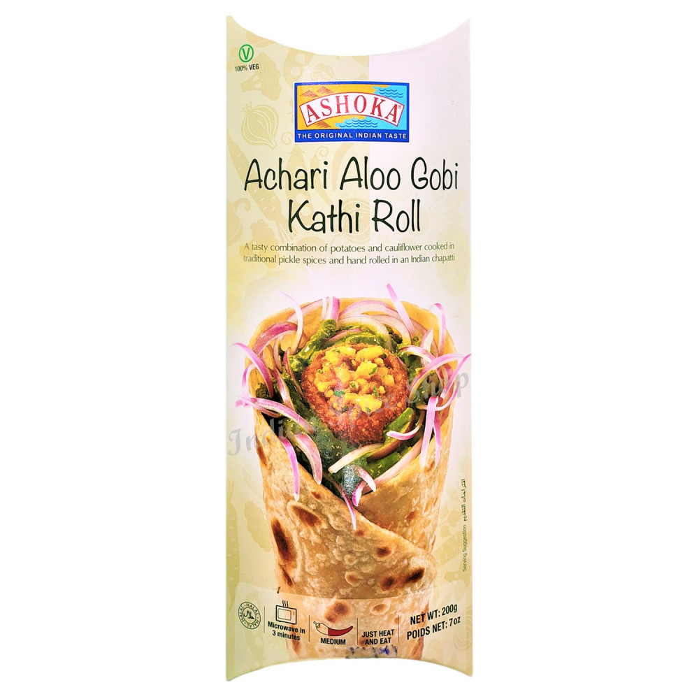 Ashoka Achari Aloo Gobi Kathi Roll 200g