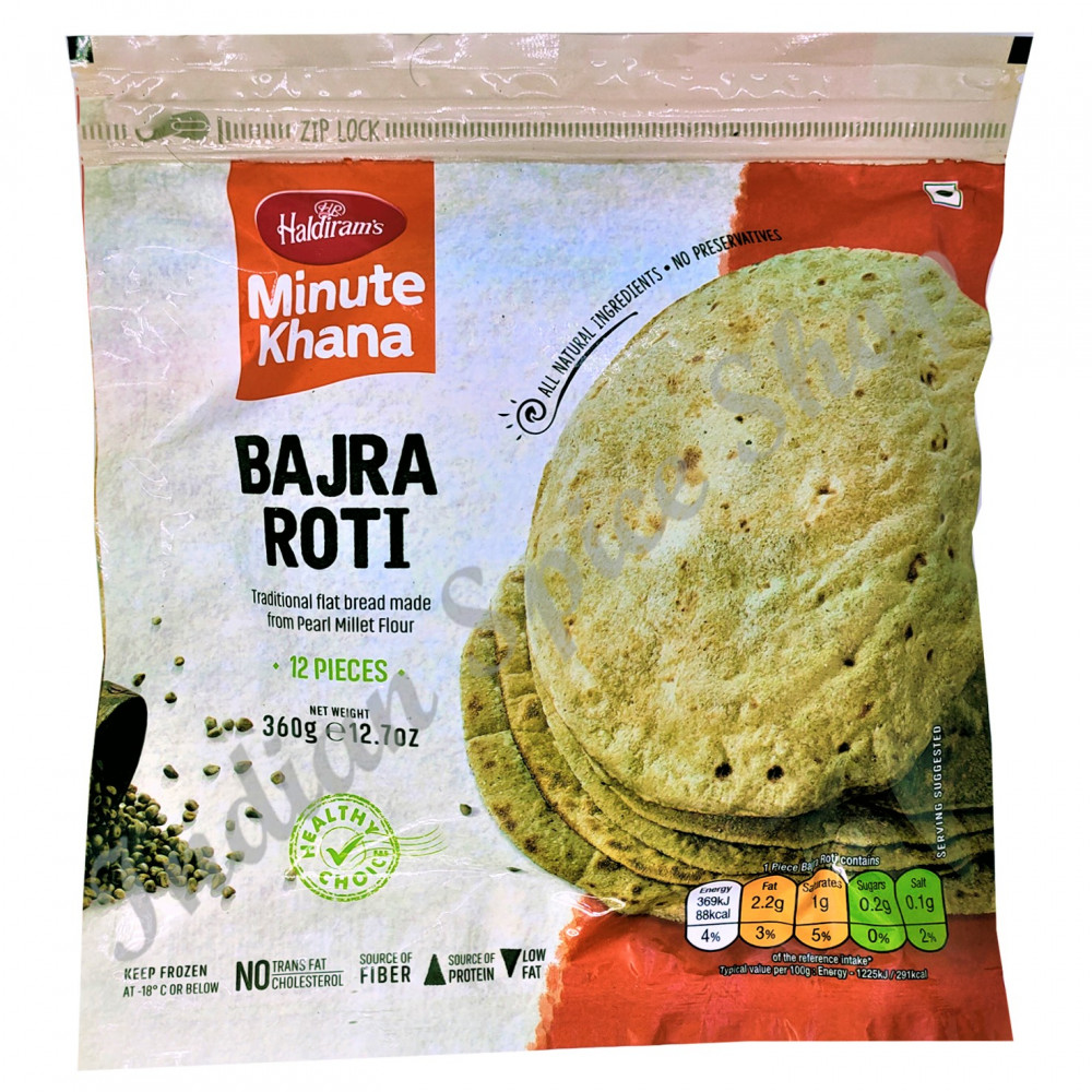 Haldirams Bajra Roti 12 Pieces 360g