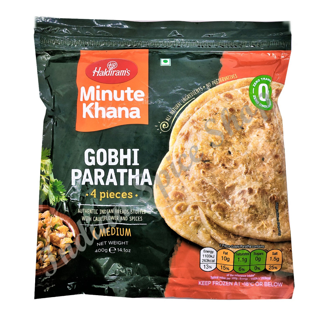 Haldirams Gobhi Paratha Pieces Medium 400g
