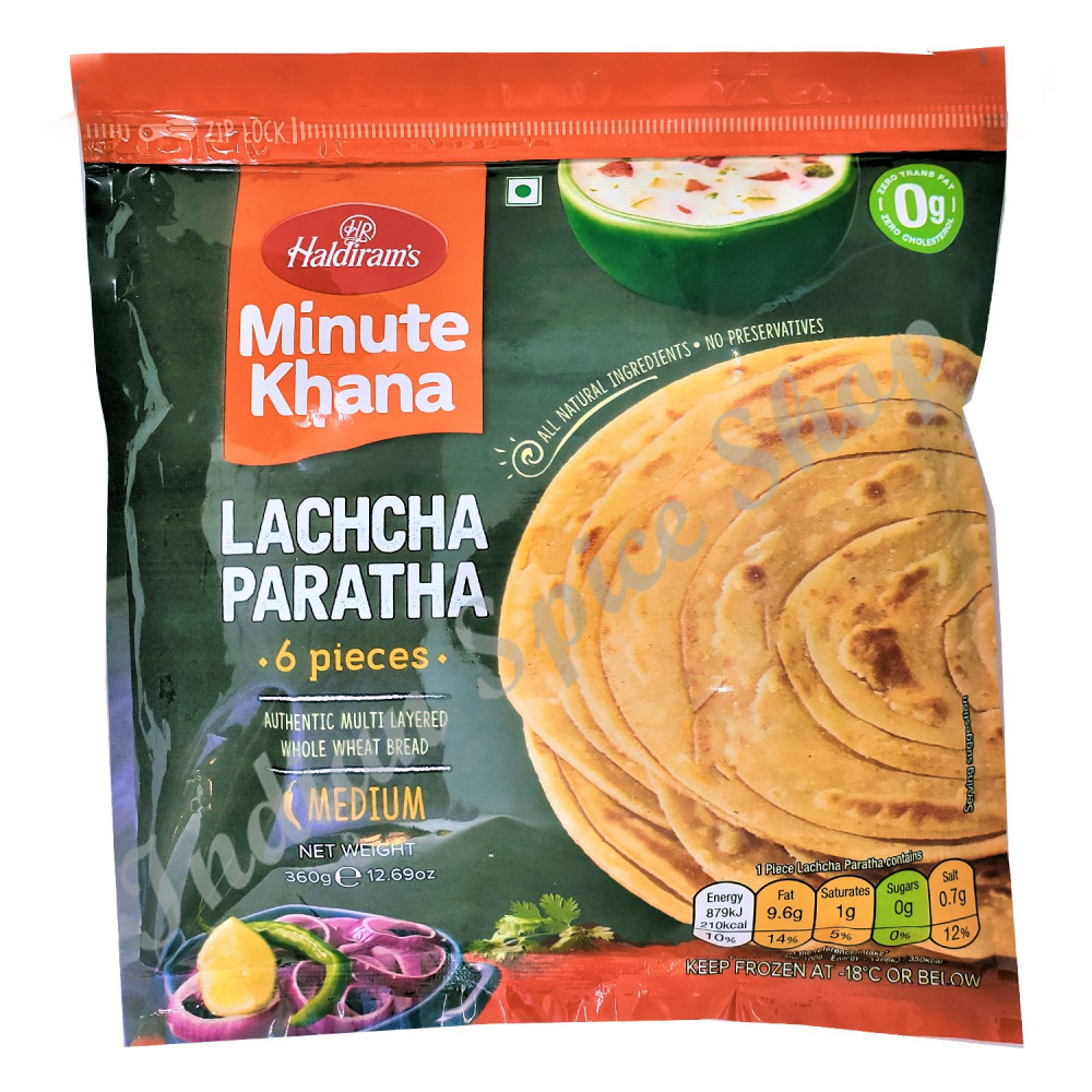 Haldirams Lachcha Paratha 6 Pieces 360g