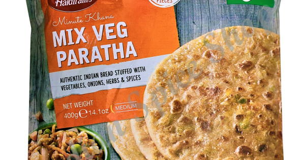 Haldirams Mix Veg Paratha 400g
