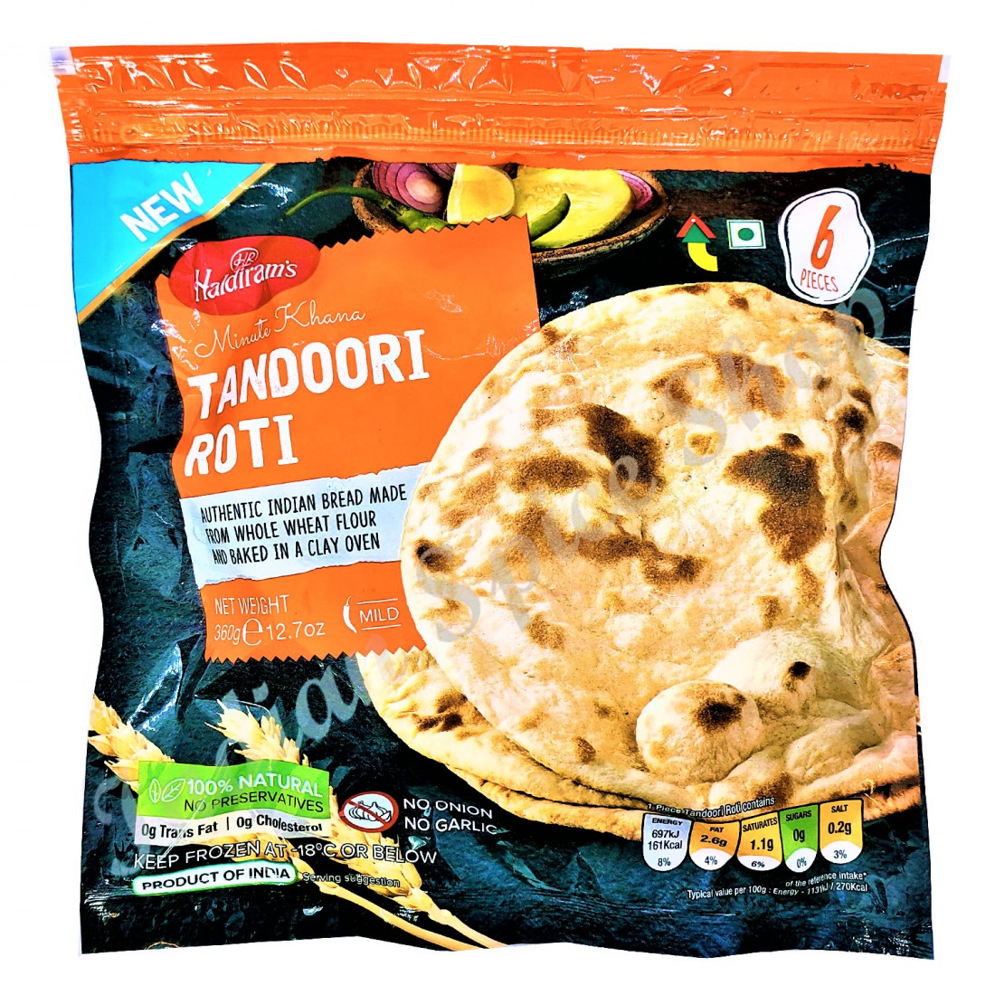 Haldirams Tandoori Roti 360g