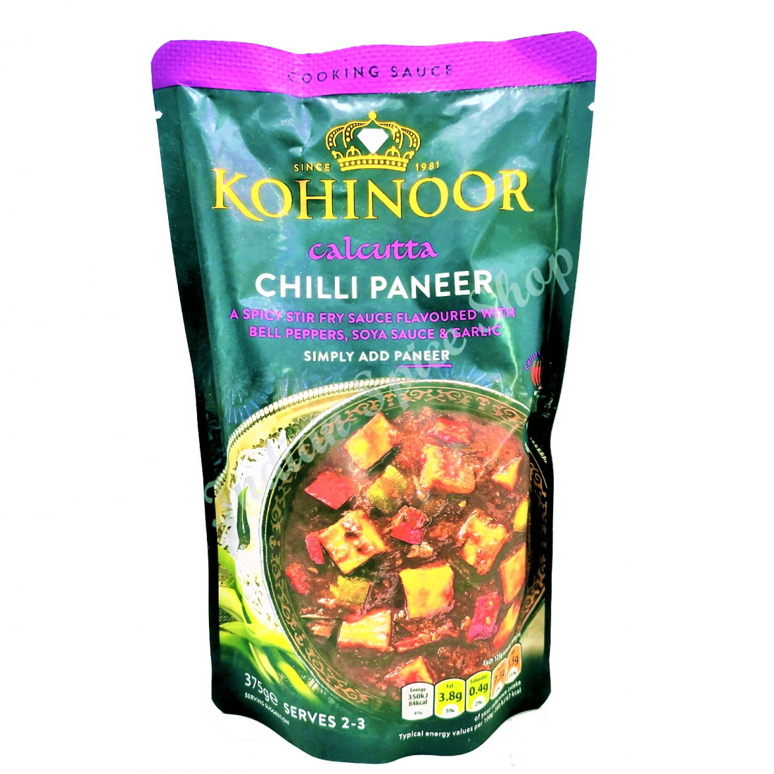 Kohinoor Calcutta Chilli Paneer 375g