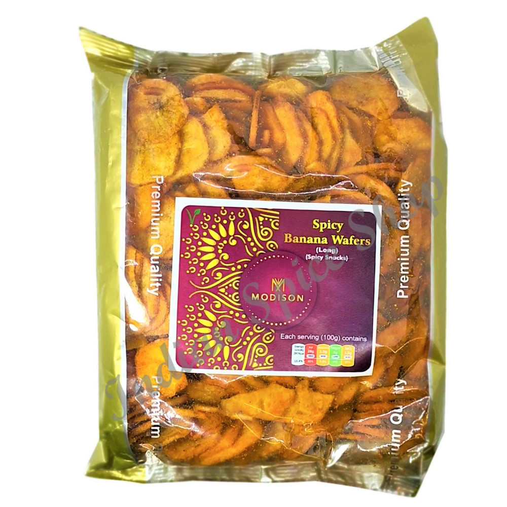 Modison Spicy Banana Wafers 180g
