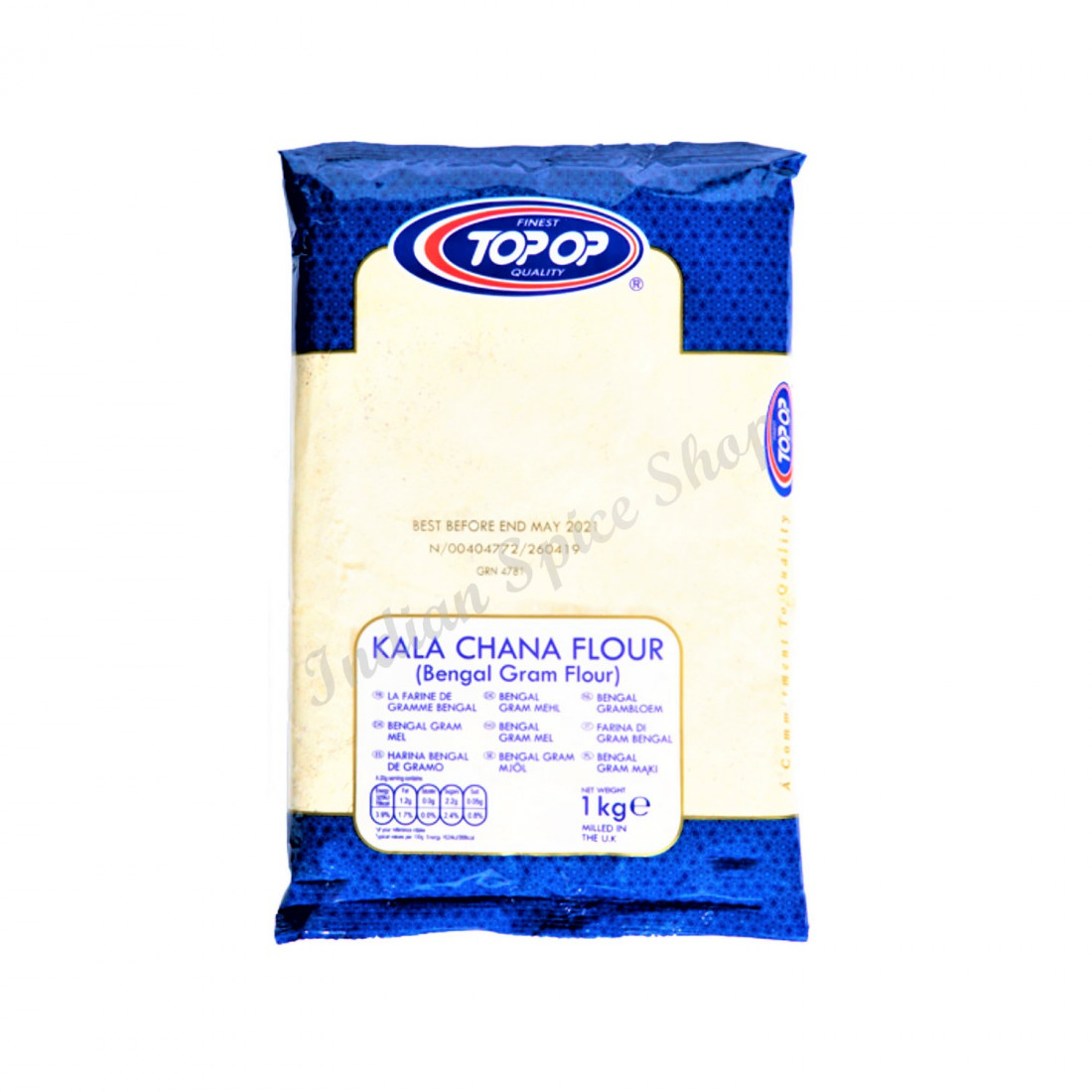 Topop Kala Chana Flour Bengal Gram Flour 1kg