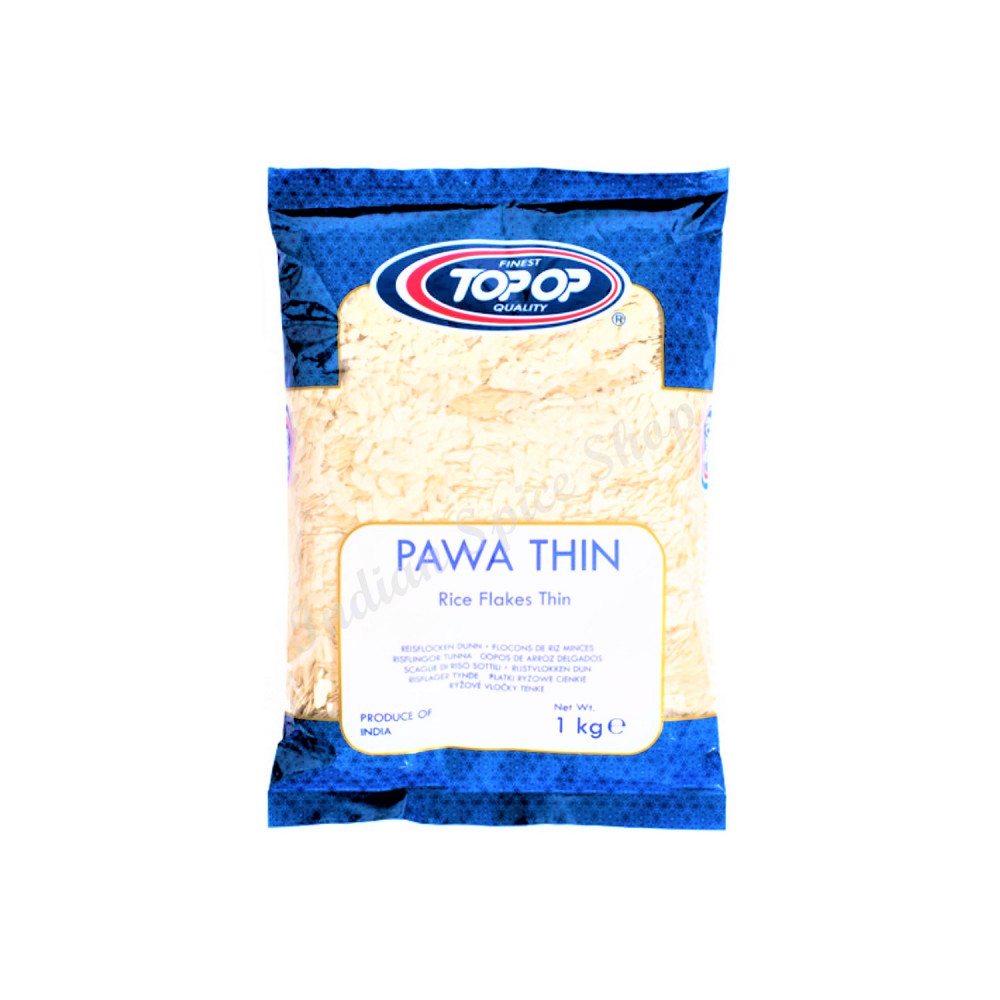 Topop Pawa Thin Rice Flakes Thin 1kg