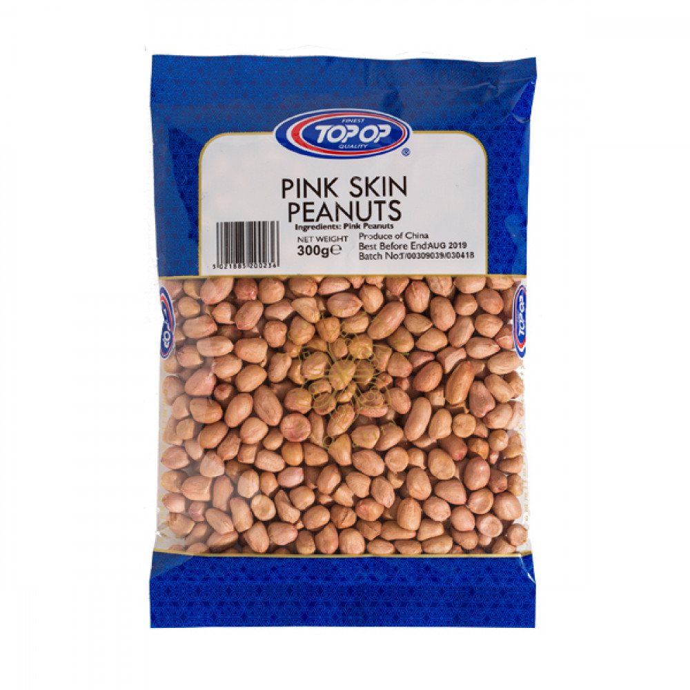 Topop Peanuts Pink Skin 300g