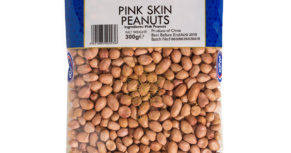 Topop Peanuts Pink Skin 300g