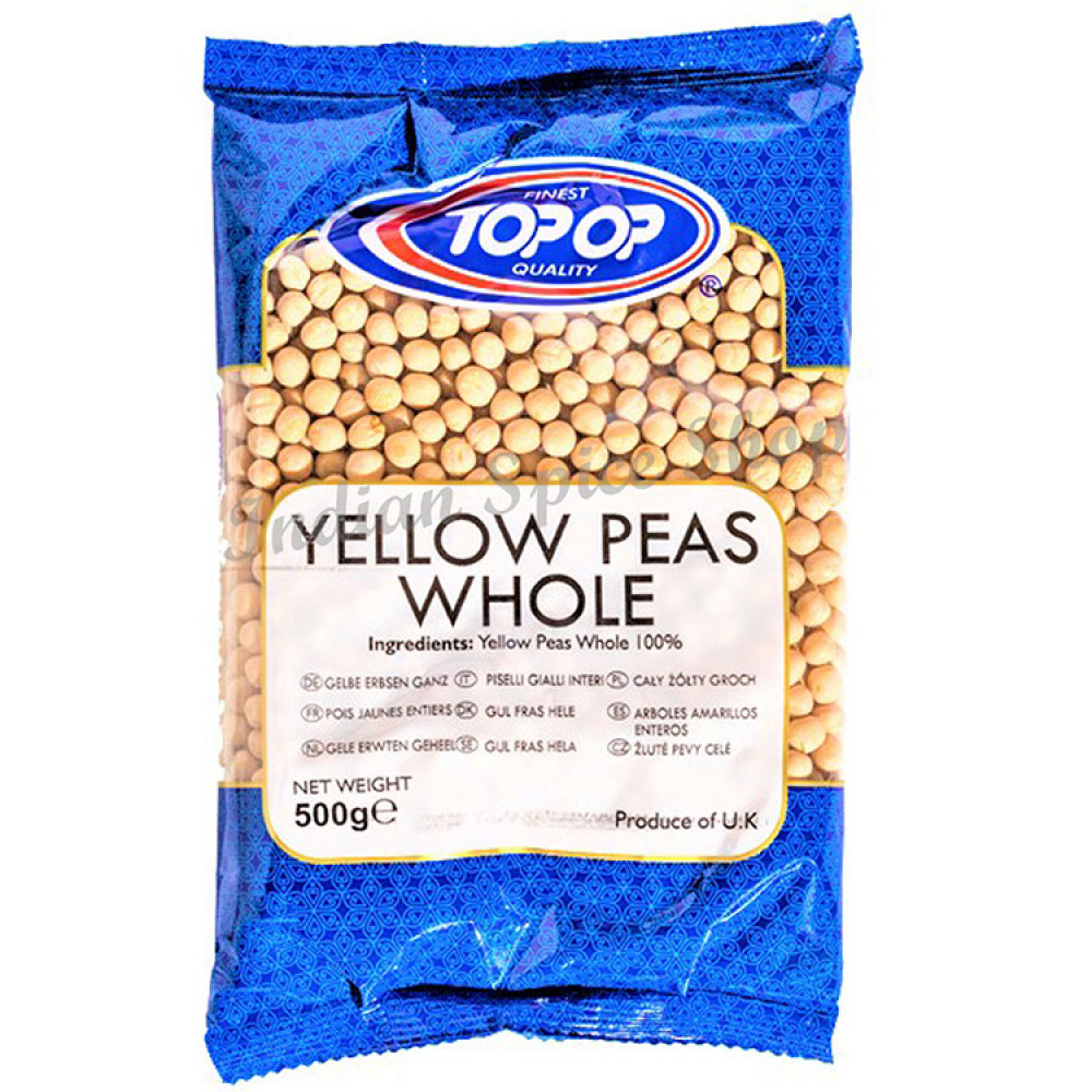 Topop Yellow Peas Whole 500g