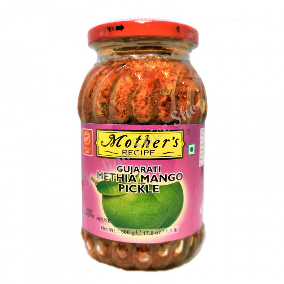 Mother's Recipe Gujarati Methia Mango Pickle 500g