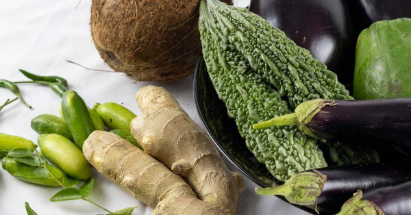 Indian fresh vegetables